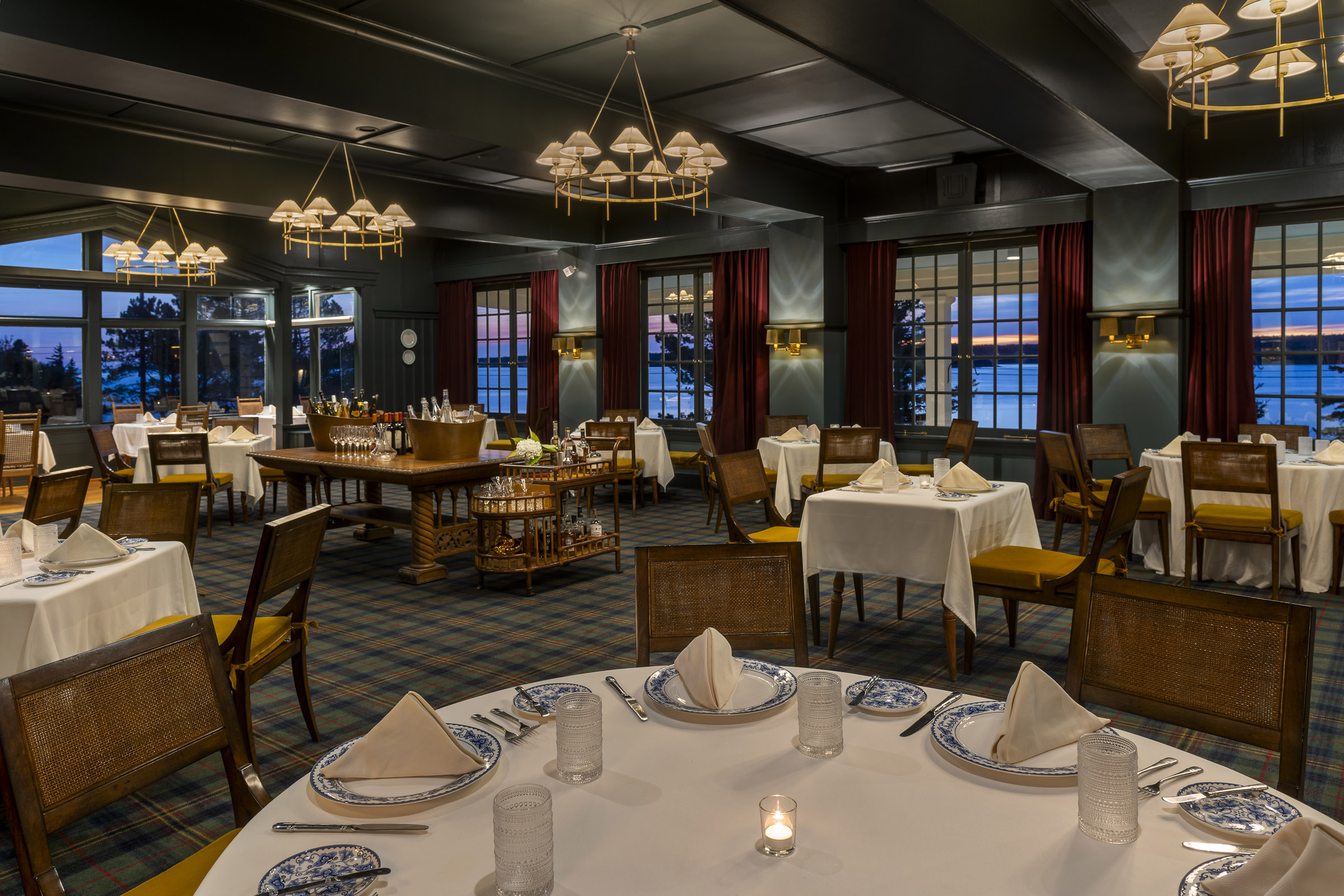 Boothbay Harbor Dining | Whiteclover at Spruce Point Inn
