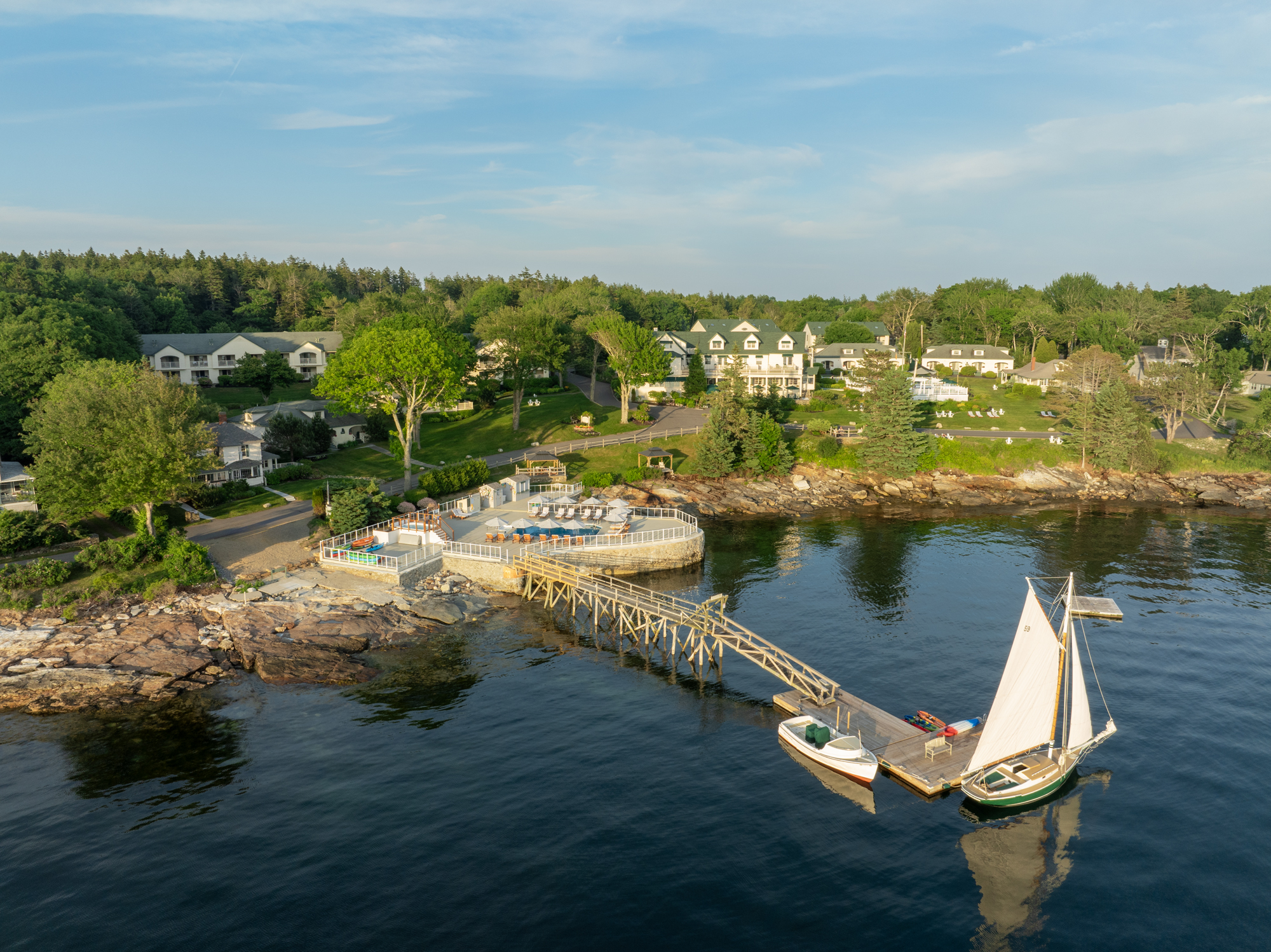 Private Cabana Rentals | Spruce Point Inn, Maine